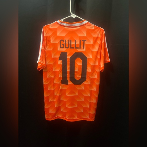 adidas | Shirts | 988 Ruud Gullit Holland Home Soccer Jersey | Poshmark